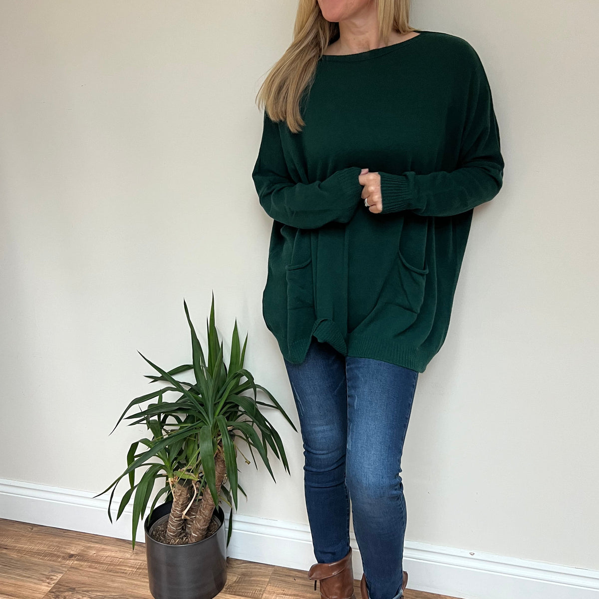 Cashmere Oversized Jumper – Solo Mia